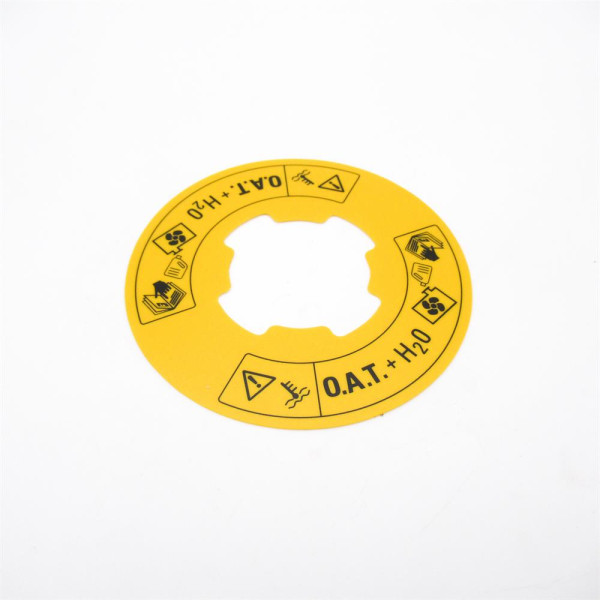COOLANT WARNING LABEL MGTF